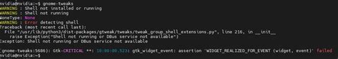 gnome shell not work jetson xavier nx nvidia developer forums