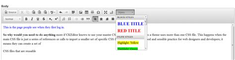 Configuring Ckeditor To Support Your Theme Smartt Digital Managed It And Cloud Provider