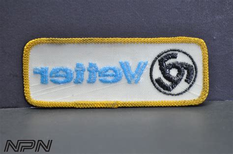 Vintage Nos Vetter Motorcycle Fairings Luggage Embroidered Sew On Patch Nos Parts Now