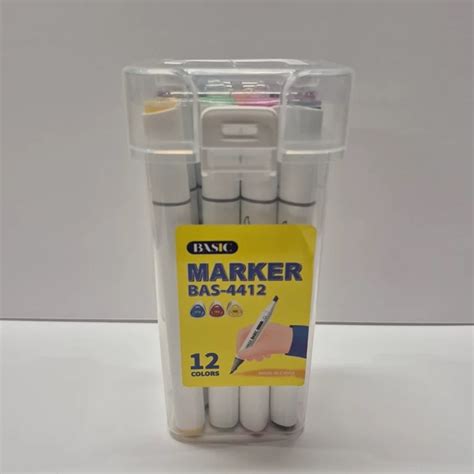 ماژیک بیسیک 12 رنگ سیحون