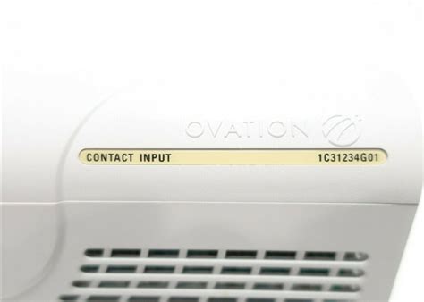 1c31234g01 Plc Input Module Emerson Westinghouse Analog Input Output Module