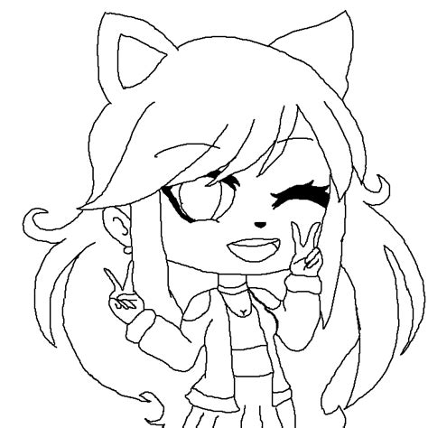 Pixilart Gacha Life Base I Made By Sydney