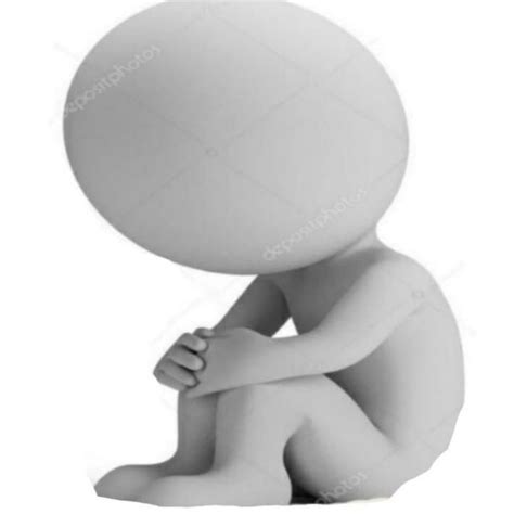 Создать мем сидящий человечек белые человечки человечек грустный Картинки Meme