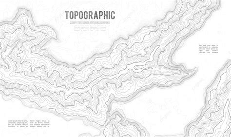 Topography Contour Vector Hd Png Images Grey Contours Vector