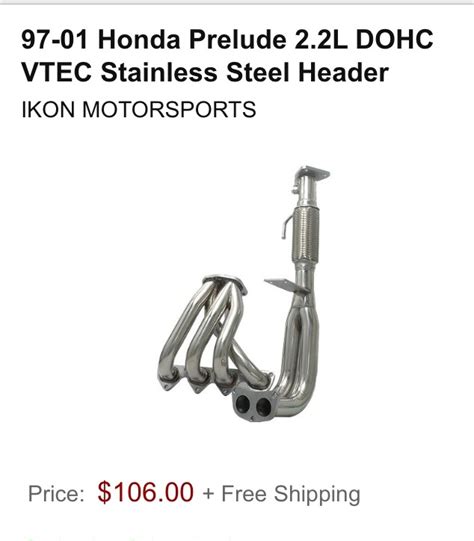 Заказал немного нештяков — Honda Prelude Bb5bb6bb7bb8bb9 22 л