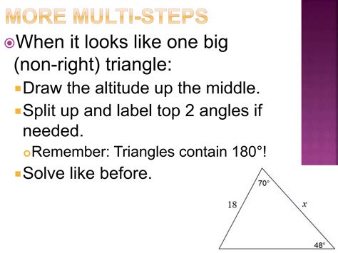 4 4 Multi Step Trig Problems Ppt