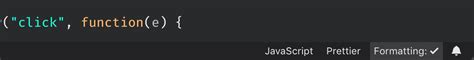 Visual Studio Code Toggle Auto Format On Save With Prettier In Vscode Stack Overflow