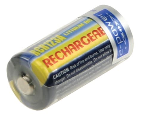 Baterie - CR123A - 3v 500mAh - Li-Ion
