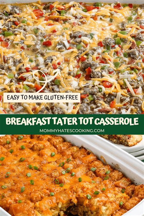 Tater Tot Breakfast Casserole Mommy Hates Cooking