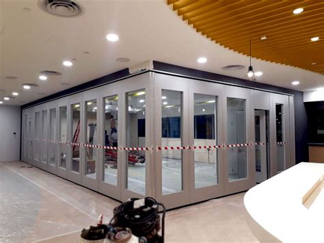 Install An Operable Wall Operable Wall Singapore Movable Wall Partition Singapore Operable