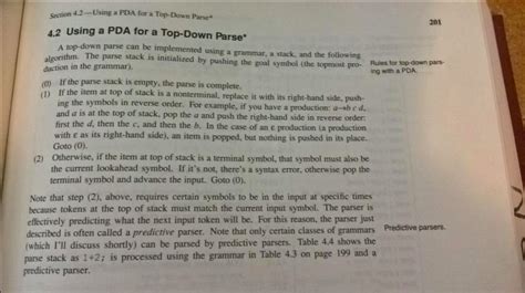 Compiler Construction Do I Need To Use A Stack To Implement A Recursive Descent Parser