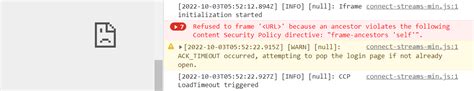 Content Security Policy Amazon Connect Instance Refused To Connect