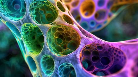 Premium Photo An Abstract Image Inspired By The Microscopic View Of