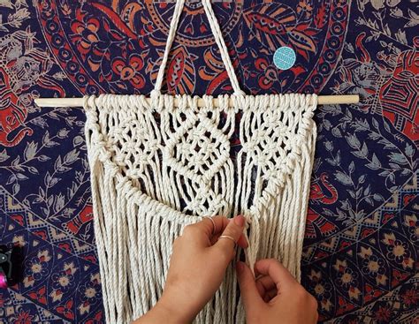 Beginners Lessons Step Free Macrame Pattern And Full Tutorial