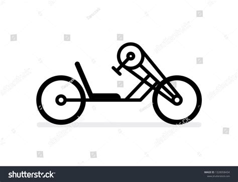 Vector Icon Line Hand Bike Hand Stock Vector Royalty Free 1328958434