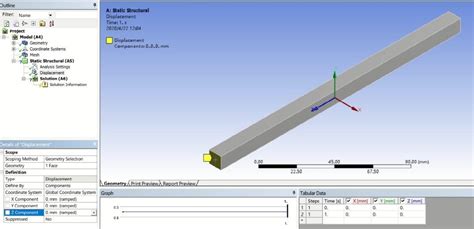 【操作】ansys Workbench如何使用弱弹簧 哔哩哔哩