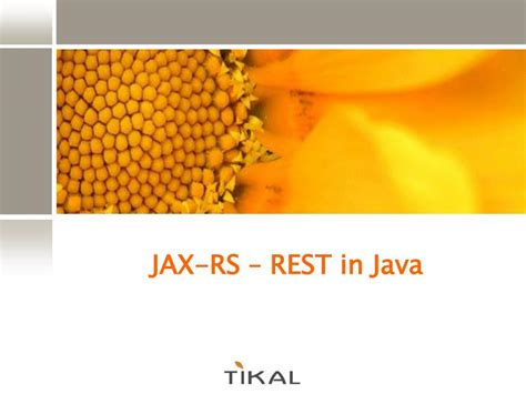 PPT JAX RS REST In Java PowerPoint Presentation Free Download ID