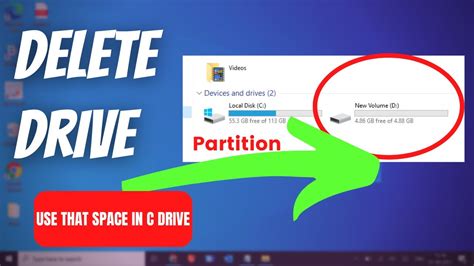 How To Delete Partition In Windows 11 10 To Extend C Drive Very Easily