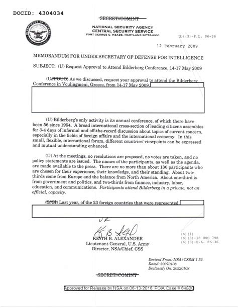 Editable National Archives Explanatory Memorandum Template Word Example