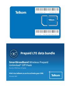 Telkom LTE Prepaid Unlimited Off Peak Hours SIM Only Buy Online In South Africa Takealot Com