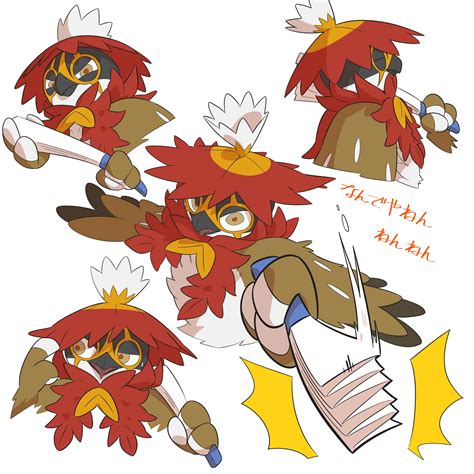 Hisuian Decidueye Pokemon Drawn By Pkpokopoko3 Danbooru