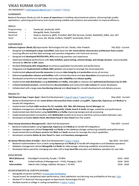 Vikas Kumar Gupta Nodejs 106 Pdf Databases Data Management