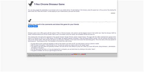 Rating All The Other Dinosaur Games Dinosaur Game Blog