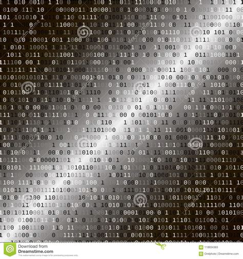 Binary Code Internet Security Concept Stock Vector Illustration Of Light Background 118934363