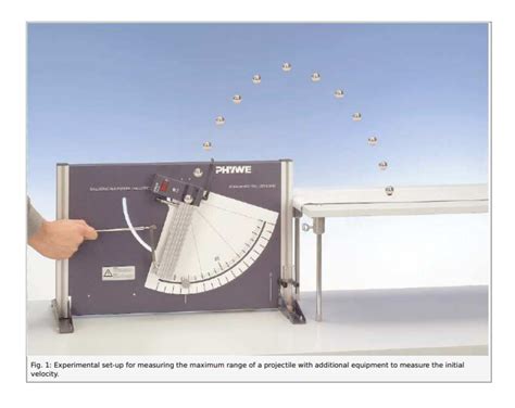 Projectile Motion Clever Scientific Laboratory