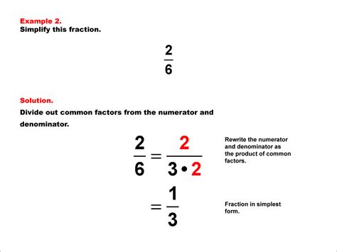 Student Tutorial What Is A Fraction In Simplest Form Media4math