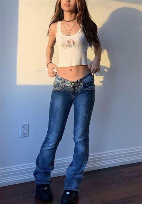 Low Rise Jeans Outfits 2000s Mode Outfits Fashion Outfits Fashion