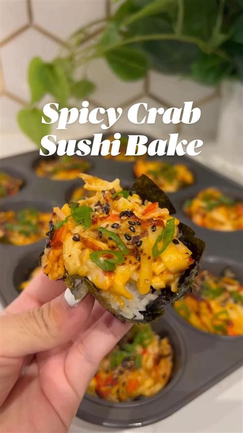 Sushi Bake Spicy Crab Sushi Bake Artofit