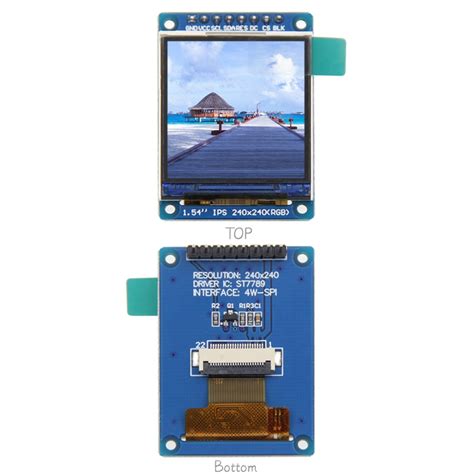 1 54inch Spi 240x240 Rgb Tft Lcd Display Module St7789 Full Viewing 3