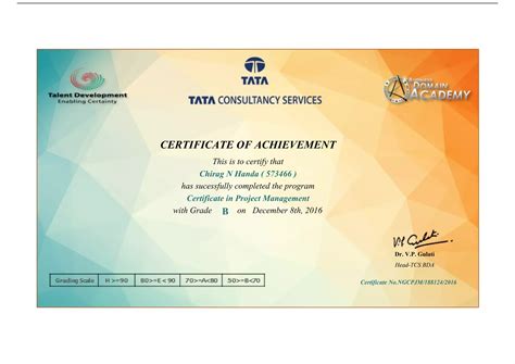 Project Management Tcs Domain Academy Pdf
