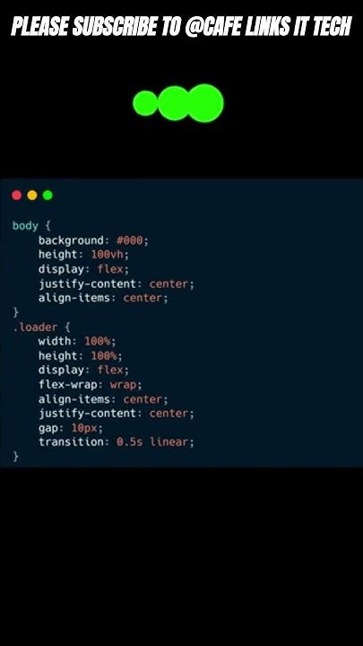 Css Loader Animation 4 Smooth And Stylish Pre Loader Effect Shorts