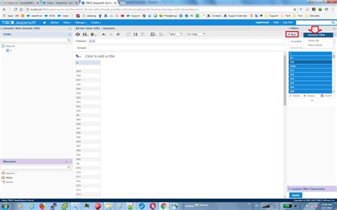 Issue Involving Null Value In Tibco Jasperreports® Server Ad Hoc View Filter Troubleshooting