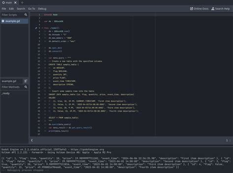 Godot DuckDB SQL Godot Asset Library