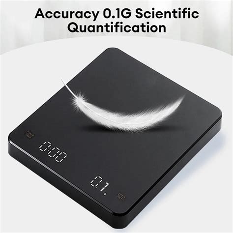 커피저울 디지털 커피 스케일 타이머 Led 스크린 에스프레소 Usb 3kg 최대 무게 0 티몬