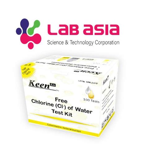 Free Chlorine Cl Test Kit For Water 100 Test Lab Asia Science And Technology Corporation