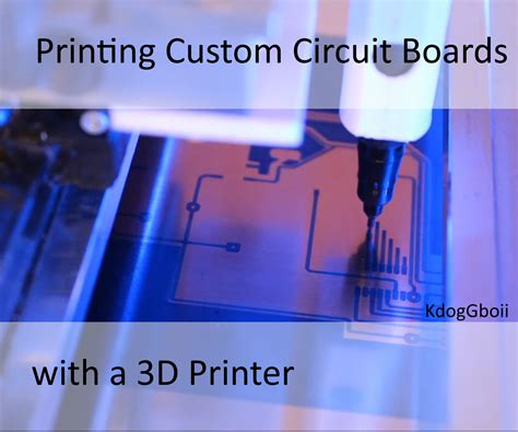 3d Printed Circuit Boards