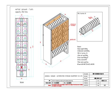 Automated Vertical Storage Rack Systems