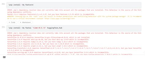 Hugging Face Model Error Will Not Resolve No Matter What I Try Part 1 2022 Fastai Course Forums