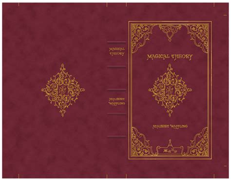 哈利波特咒语书籍封面可印刷品