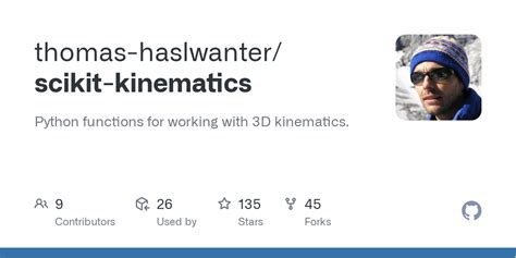 GitHub Thomas Haslwanter Scikit Kinematics Python Functions For Working With D Kinematics