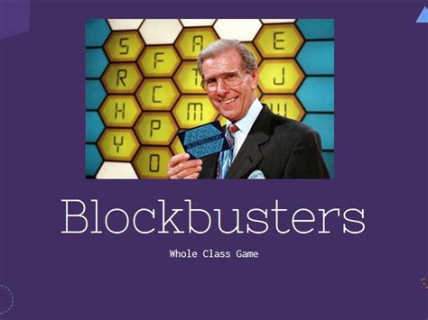 Blockbusters Whole Class Revision Game Instructions And Game Teaching Resources