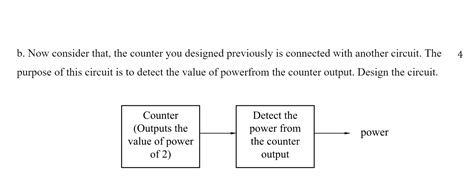 Solved 4 A Design A 3 Bit Counter That Counts The Number In