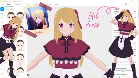Vroid Ruby V Idol Dress Ruby Hoshino Oshi No Ko Oshinoko Youtube My Xxx Hot Girl
