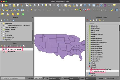 Split Polygons Into Equal Parts Using Qgis Spatial Thoughts