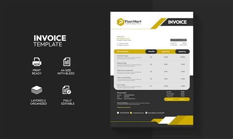 Best Invoice Design Images Free Download On Freepik