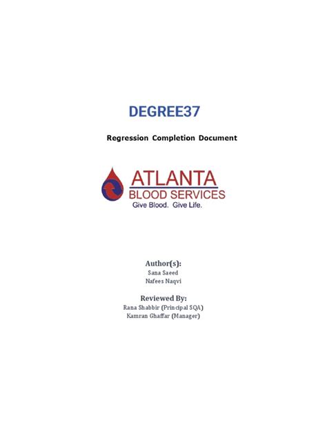 Regression Completion Document Pdf Password Computer Science